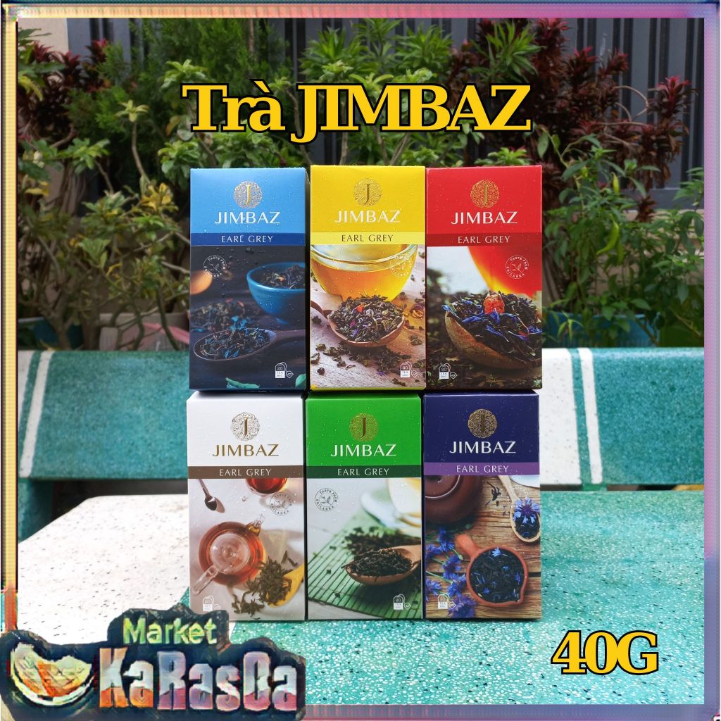Trà Bá Tước JIMBAZ Nhập Khẩu Sri Lanka Hộp Giấy (20 Gói x 2G) - Hàng ...