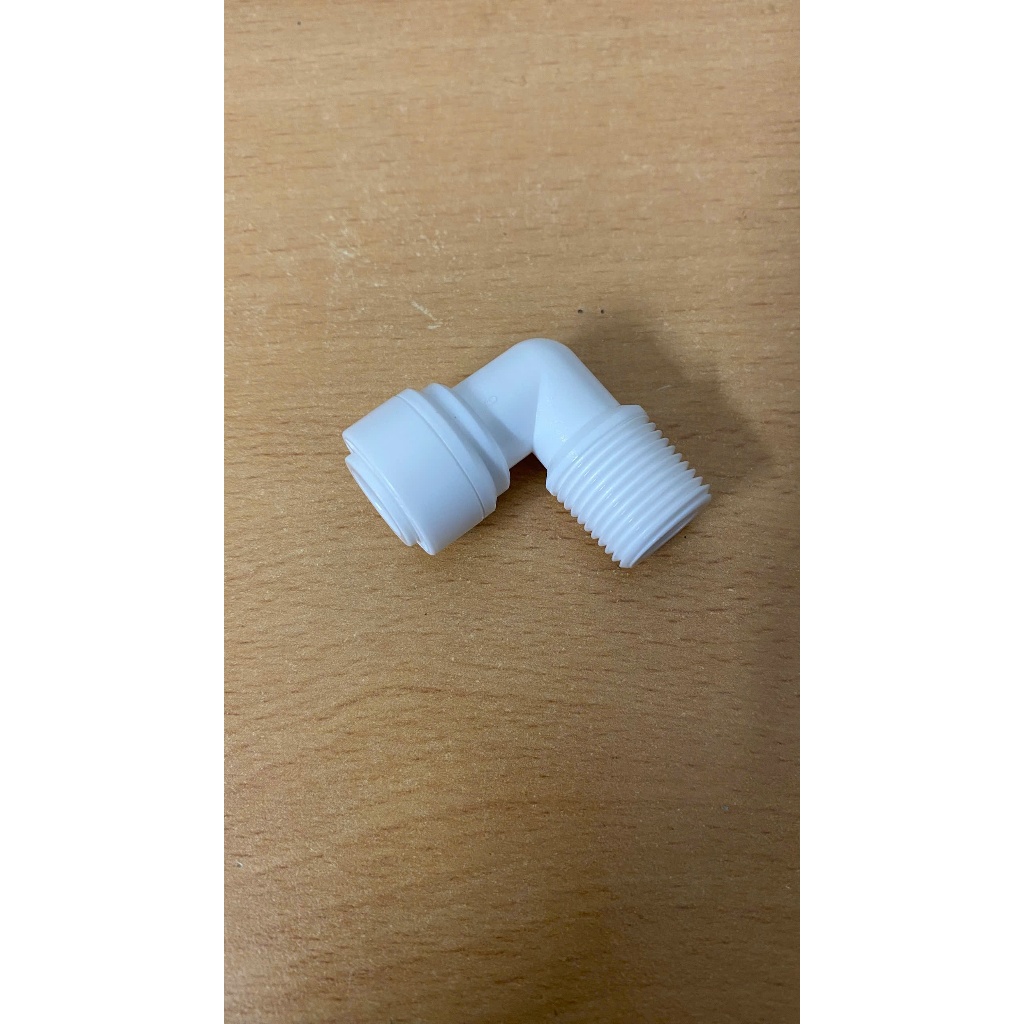 Van một chiều co vuông 1 đầu ren 17 , 1 đầu ra dây 10mm PPL 0606 ...