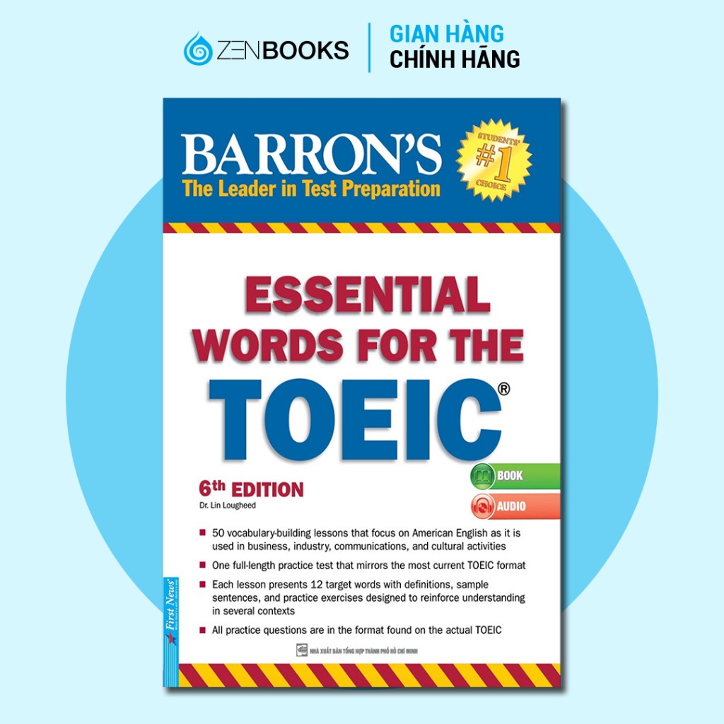 Sách - Barron's Essential Words For The TOEIC (6th Edition) | Shopee ...