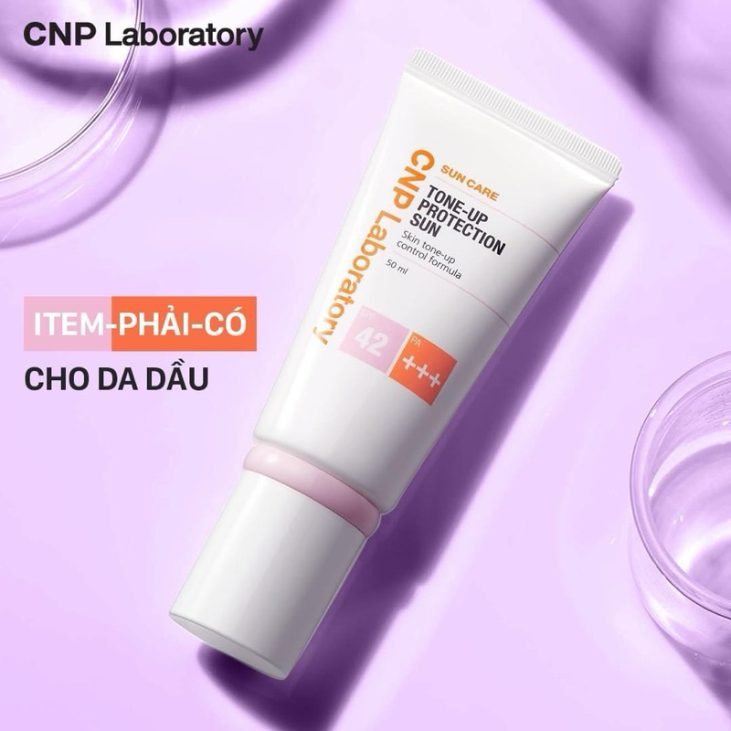 KEM CHỐNG NẮNG CNP LABORATORY TONE UP PROTECTION SUN SPF 42+ PA+++ 50ML ...
