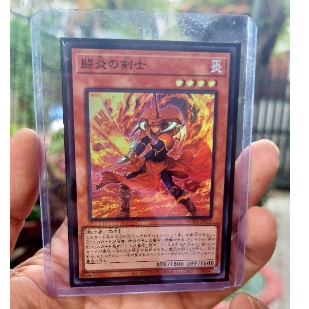 [ Đậu Phộng ] Thẻ Bài Yugioh OCG Fighting Flame Swordsman - Super Rare WPP5-JP001 | Shopee Việt Nam