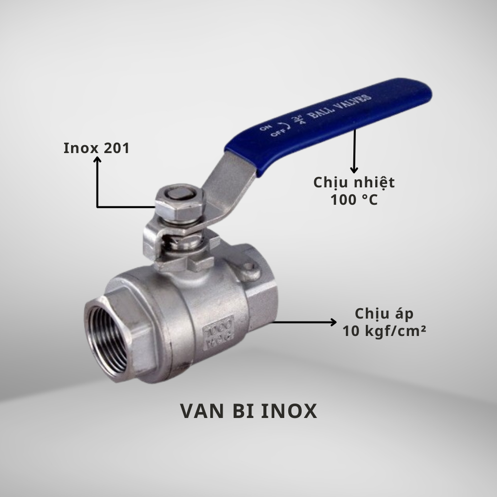Van bi inox 13mm, 17mm, 21mm, 27mm | Shopee Việt Nam