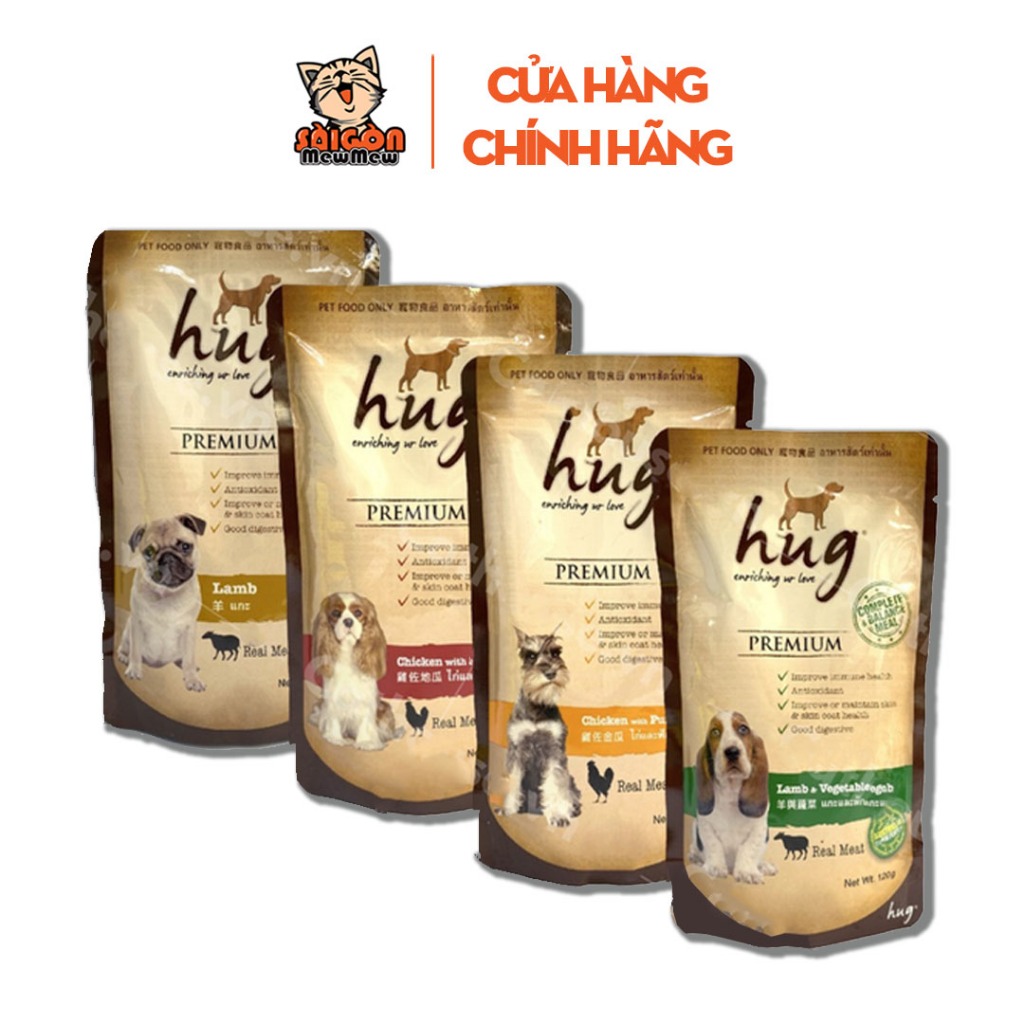 Pate HUG cho chó gói 120gr | Shopee Việt Nam