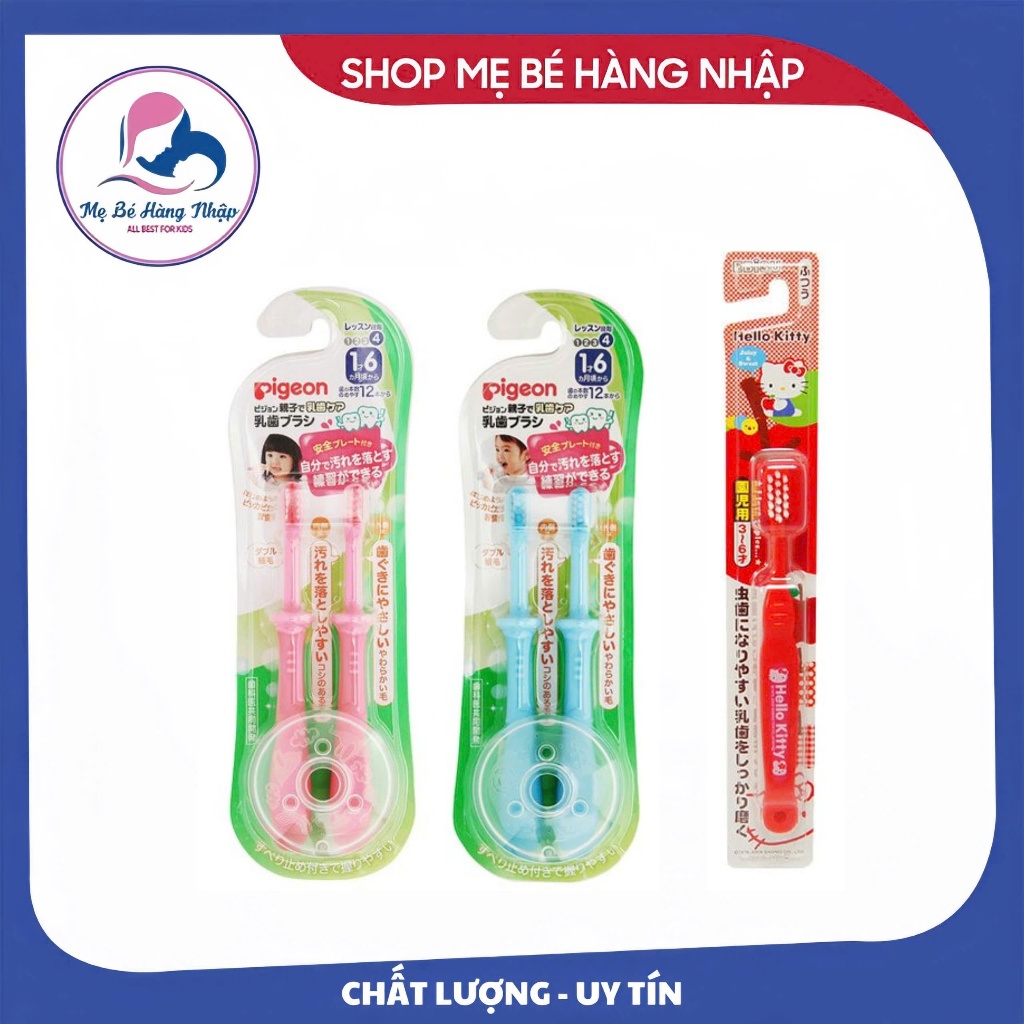 Bàn chải dành cho em bé Nhật Bản Ebisu - Pieon | Shopee Việt Nam