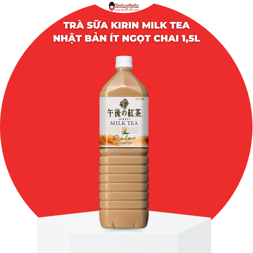 Trà sữa Kirin Milk Tea Nhật Bản Ít Ngọt Chai 1,5L | Shopee Việt Nam