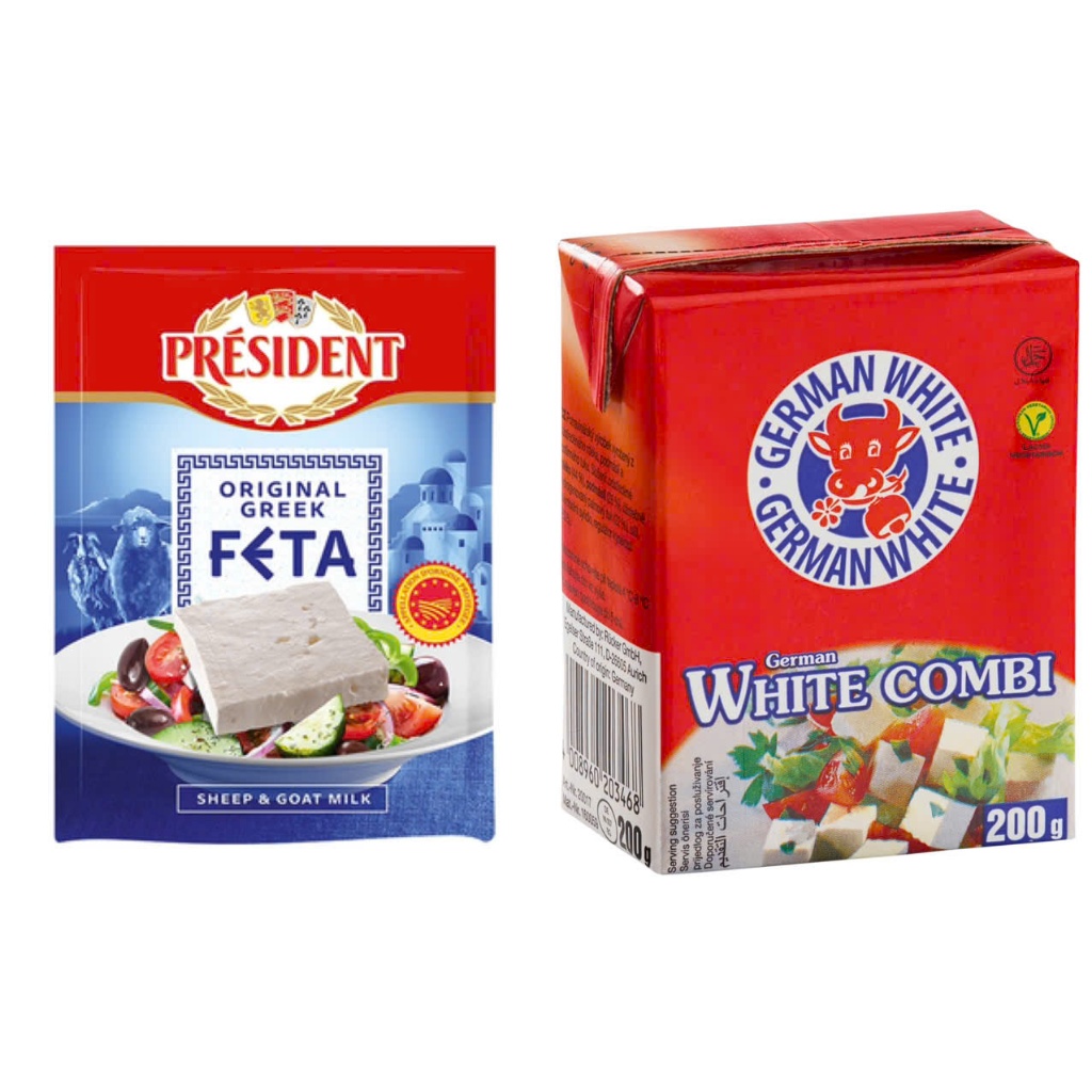 Phô mai Original Greek Feta- German White Combi 200G | Shopee Việt Nam