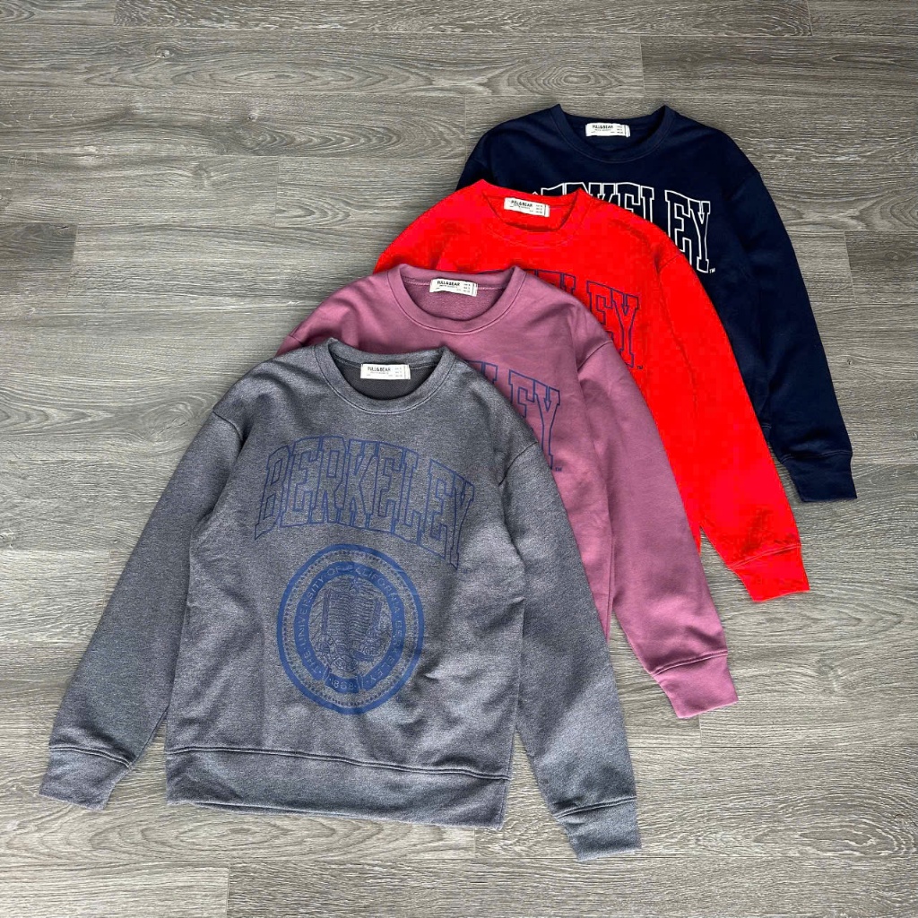 Áo Hoodie Pull & Bear Chất Nỉ Da Cá | Shopee Việt Nam