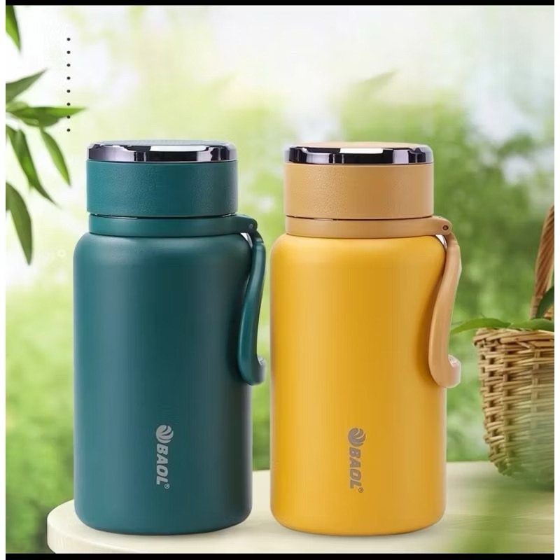 Bình Nước Giữ Nhiệt BAOL- Mã L49 Chính Hãng–Inox 304–Dung Tích Lớn 1L/1.28L/1.5L–Giữ Nhiệt 24H ...