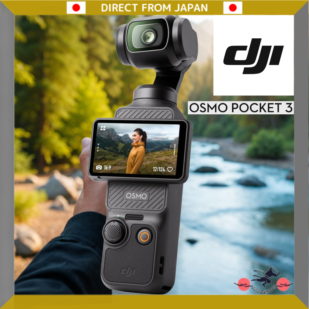 Vlog camera DJI Osmo Pocket 3 1 inch CMOS 4K 120fps video compatible 3-axis stabilizer gimbal ...
