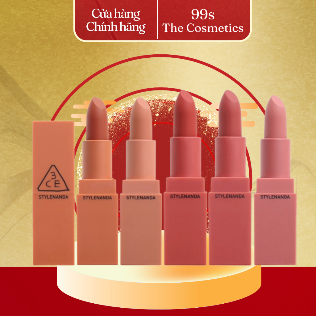 Son 3CE Mood Recipe Matte Lip Color - 218 219 220 221 222 | Shopee Việt Nam