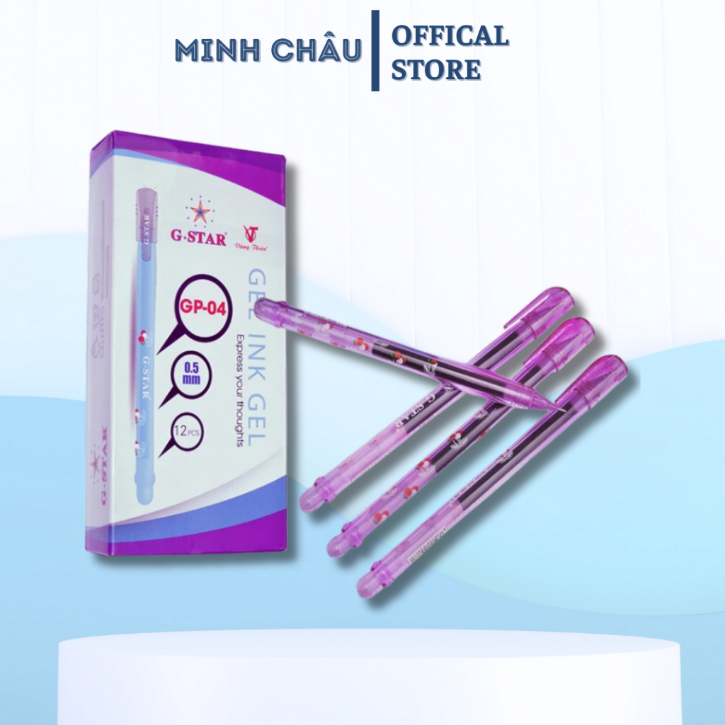 Bút viết gel nước Gstar GP-04 / GP04 0.5mm | Shopee Việt Nam
