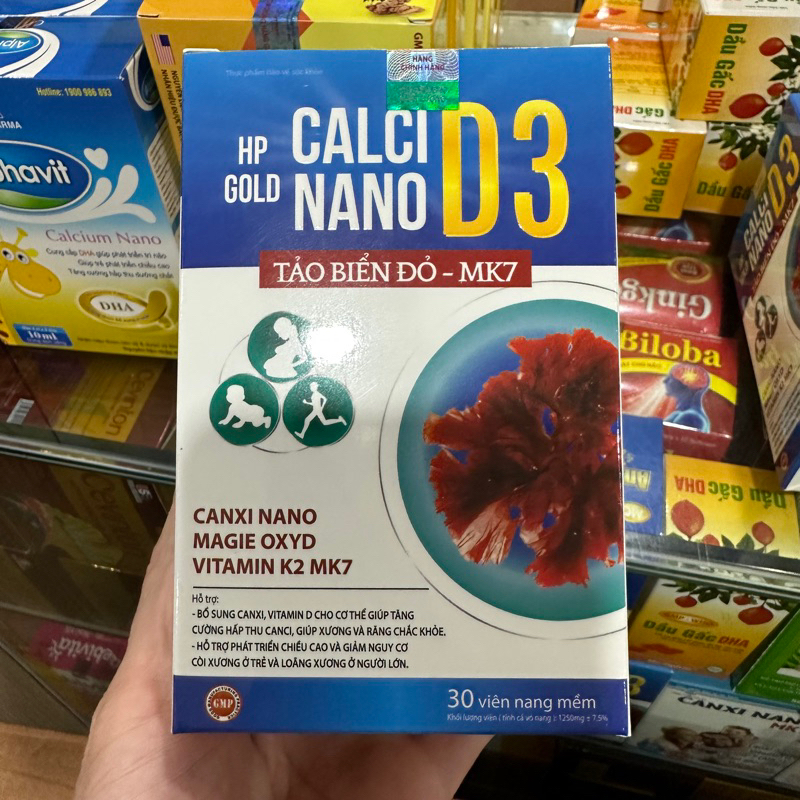 CALCI NANO MK7 TẢO BIỂN VIÊN UỐNG BỔ SUNG CALCI (30 viên ) | Shopee Việt Nam