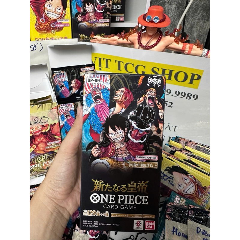 Box TCG One Piece PRP-01, OP 07, Op 08, OP 09 | Shopee Việt Nam