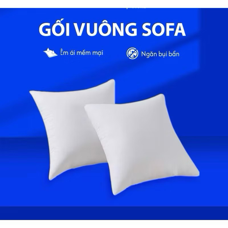 gối tựa Sofa chất liệu bông lông vũ nhân tạo siêu êm ái | Shopee Việt Nam