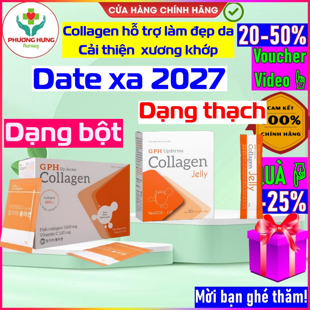 Collagen GPH Up Derma của Medimap Hỗ trợ làm đẹp da, cải thiện xương ...