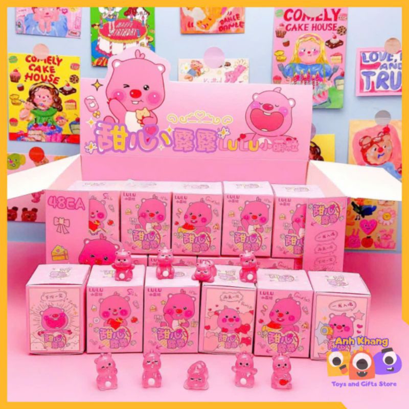 Blind Box Loopy- Hộp Mù Bất Ngờ, Charm, Hộp Test Nhân Phẩm, Nhân Vật ...