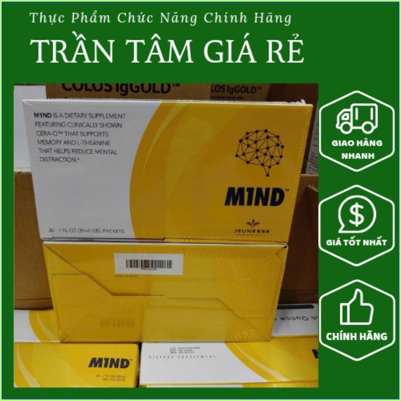 Dinh dưỡng M1ND Jeunesse ( hộp = 30 gói ). Tăng Cường Sức Khỏe Não Bộ ...