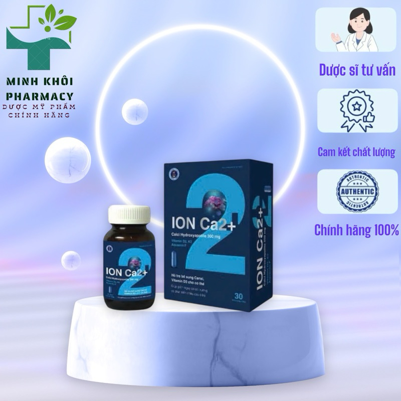 Canxi ION Ca2+ Hỗ trợ bổ sung canxi vitamin D3 giúp phát triển chiều ...
