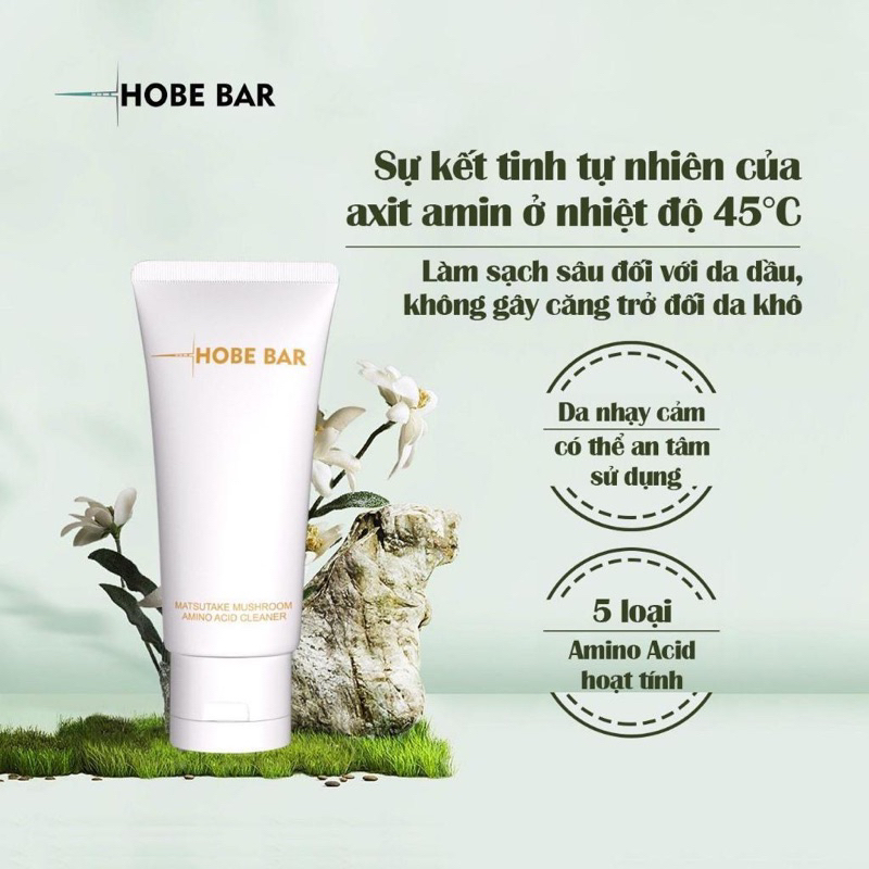 Sữa Rửa Mặt Sáng Da Hobebar Chính Hãng 50ml Srm Cho Da Khô Thường Hỗn ...