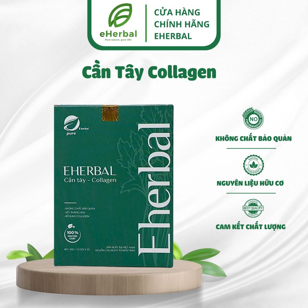 Cần Tây Collagen EHERBAL Chính Hãng | Shopee Việt Nam