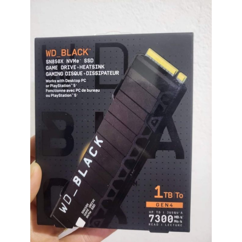 Ổ cứng SSD WD Black SN850X 1TB HeatSink / SN850X 2TB HeatSink - M2 NVMe ...