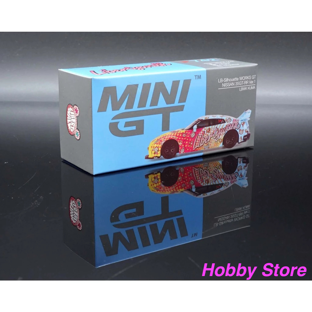 Hobby Store Mini GT #742 Nisan 35GT-RR Ver 1 LB Silhouette LBWK Kuma ...