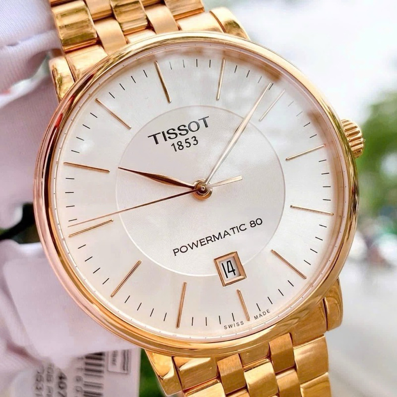 ĐỒNG HỒ NAM CHÍNH HÃNG Tissot T122.407.33.031.00 Carson Powermatic 80 ...