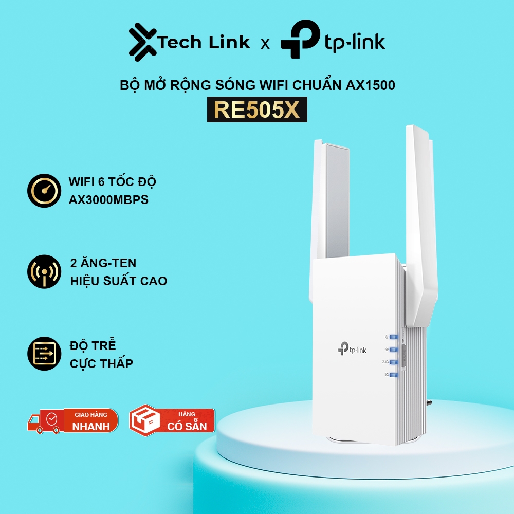 Bộ Mở Rộng Sóng Wifi TP-Link RE505X Chuẩn AX1500 | Shopee Việt Nam