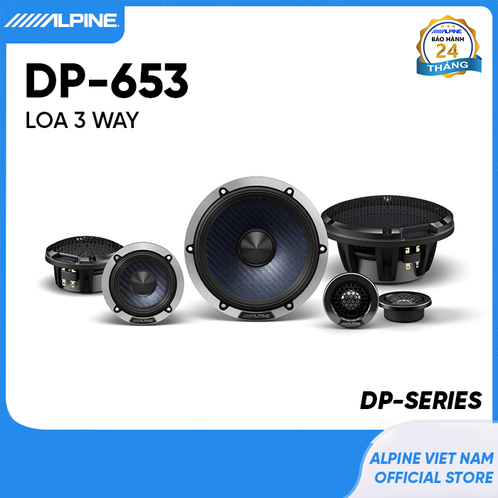 Loa 3-way DP-653 hàng chính hãng Alpine Nhật Bản | Shopee Việt Nam