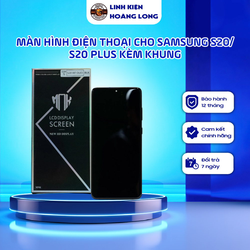 Màn hình điện thoại cho Samsung S20/ S20 plus kèm khung, Màn hình linh ...