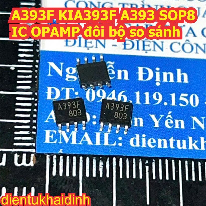 5 con A393F KIA393F A393 SOP8 IC OPAMP đôi bộ so sánh kde1174 | Shopee Việt Nam