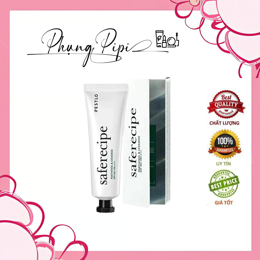 Kem chống nắng vật lí Pestlo Safe Recipe Sun Essence SPF50+ PA ...