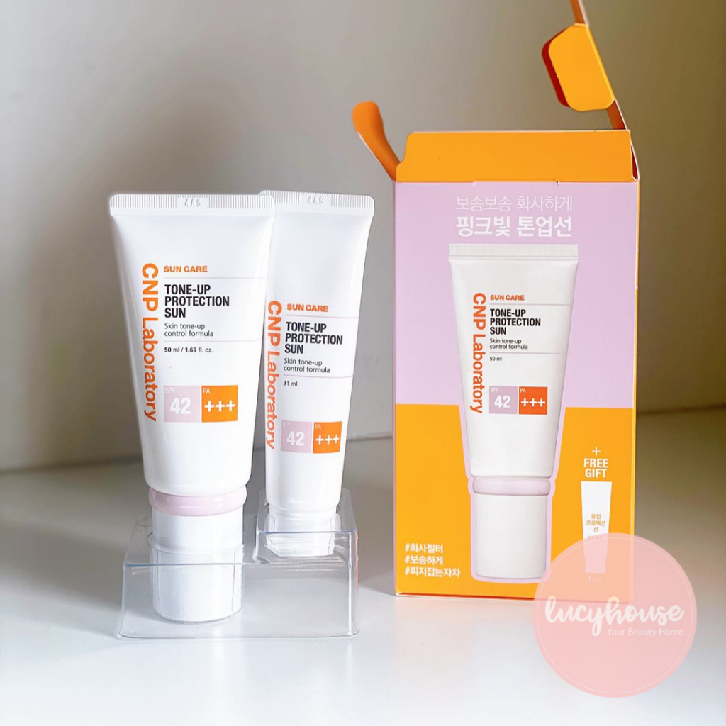 Set Kem Chống Nắng CNP Laboratory Tone-Up Protection Sun 50ml + 31ml | Shopee Việt Nam