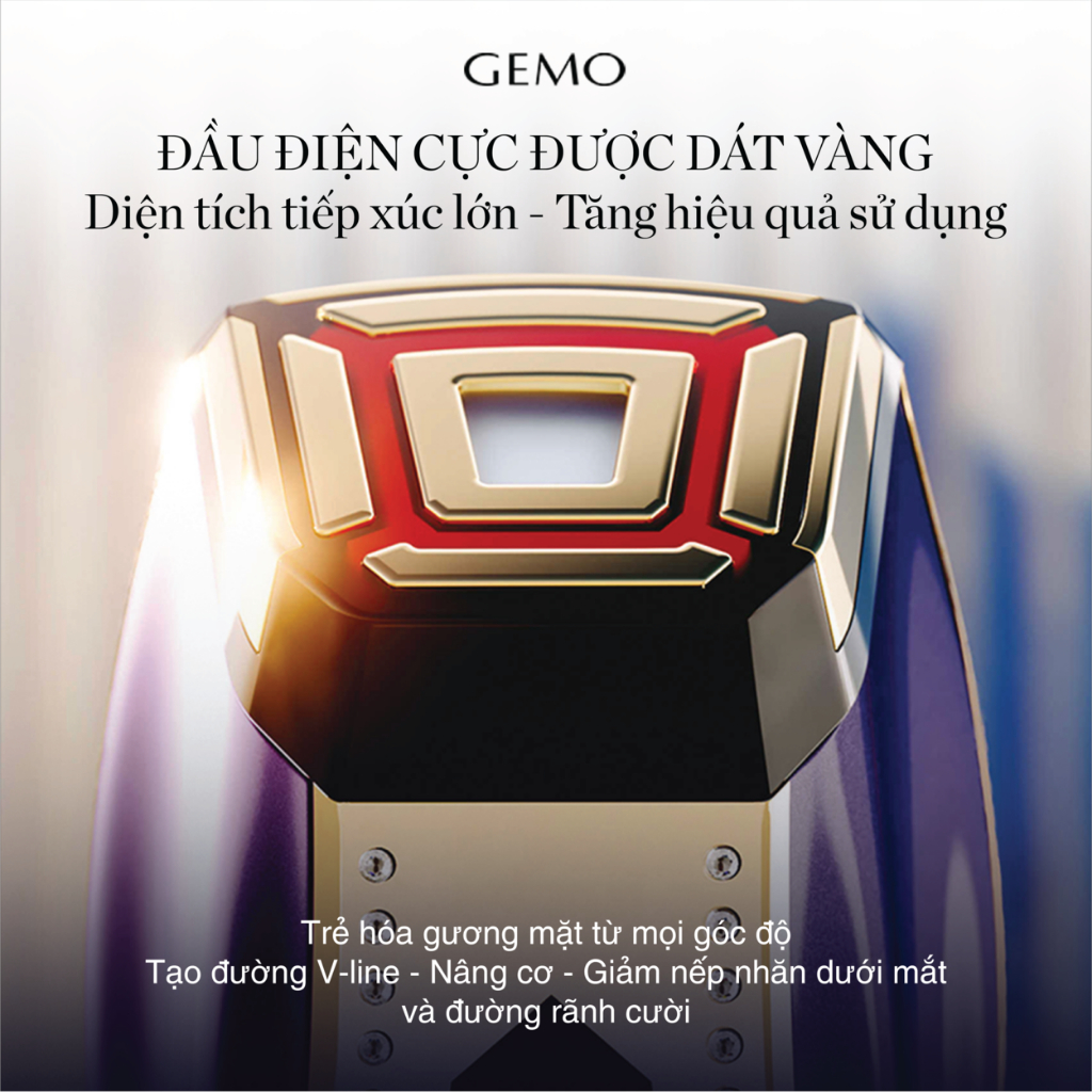 GEMO G20 - Thiết bị làm đẹp chống lão hóa cao cấp từ Thụy Sĩ G20 hỗ trợ nâng cơ, giảm nếp nhăn ...