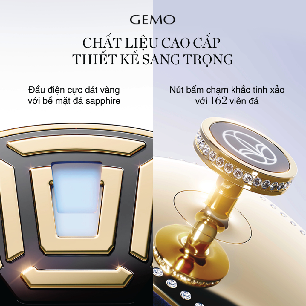 GEMO G20 - Thiết bị làm đẹp chống lão hóa cao cấp từ Thụy Sĩ G20 hỗ trợ nâng cơ, giảm nếp nhăn ...