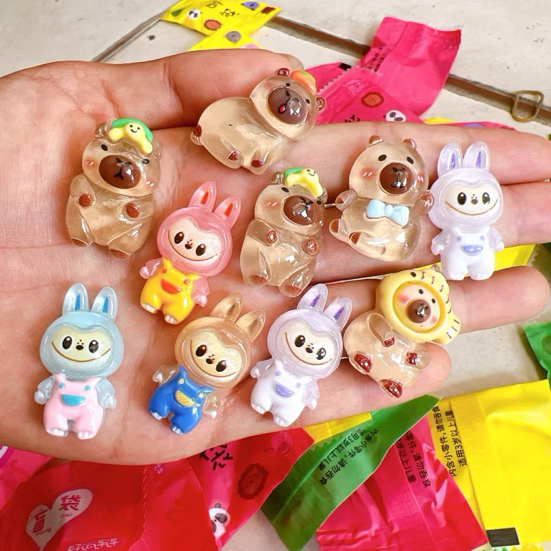 túi mù blind box capybara labubu noel phát sáng mix set 30 túi chỉ từ ...