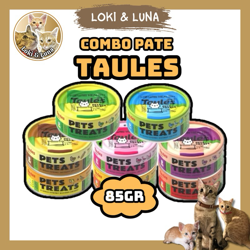[HỎA TỐC] COMBO Pate Taules Lon 85g Cho Mèo, Nhiều Vị Mix Rau Củ Quả ...