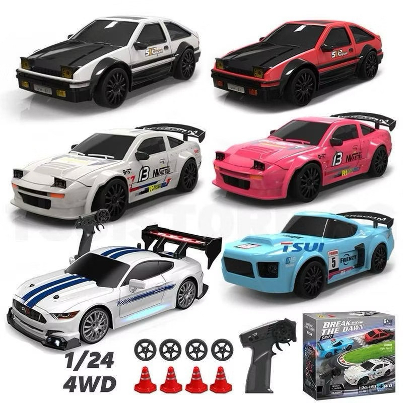 4wd RC Drift Đua Xe AE86 GTR Xe Thể Thao 2.4G Điều Khiển Từ Xa Mô Phỏng ...