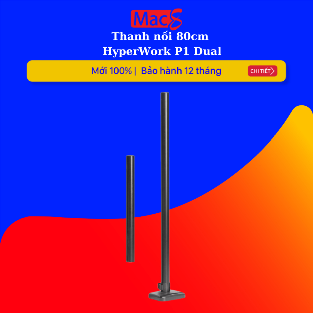 Thanh nối 80cm giá đỡ màn hình HyperWork P1 Dual | Shopee Việt Nam