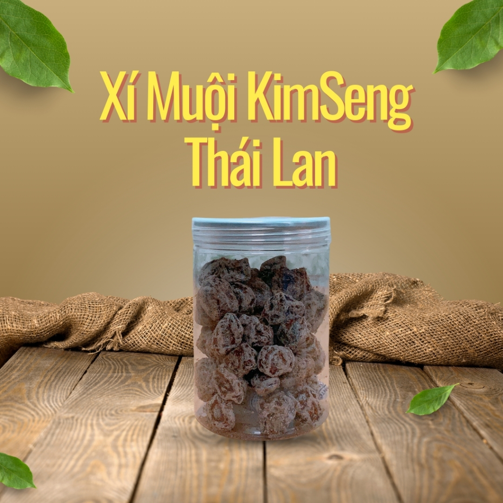 Xí muội Kim Seng Thái Lan mặn ngọt (hũ pet 300gr) | Shopee Việt Nam