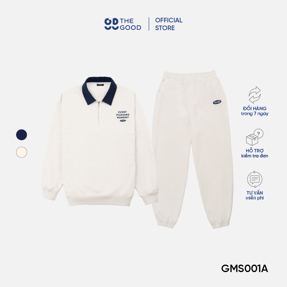 Set Nỉ THE GOOD MAN "GRAYSON", set đồ vải nỉ mềm mại, thiết kế đơn gian ...