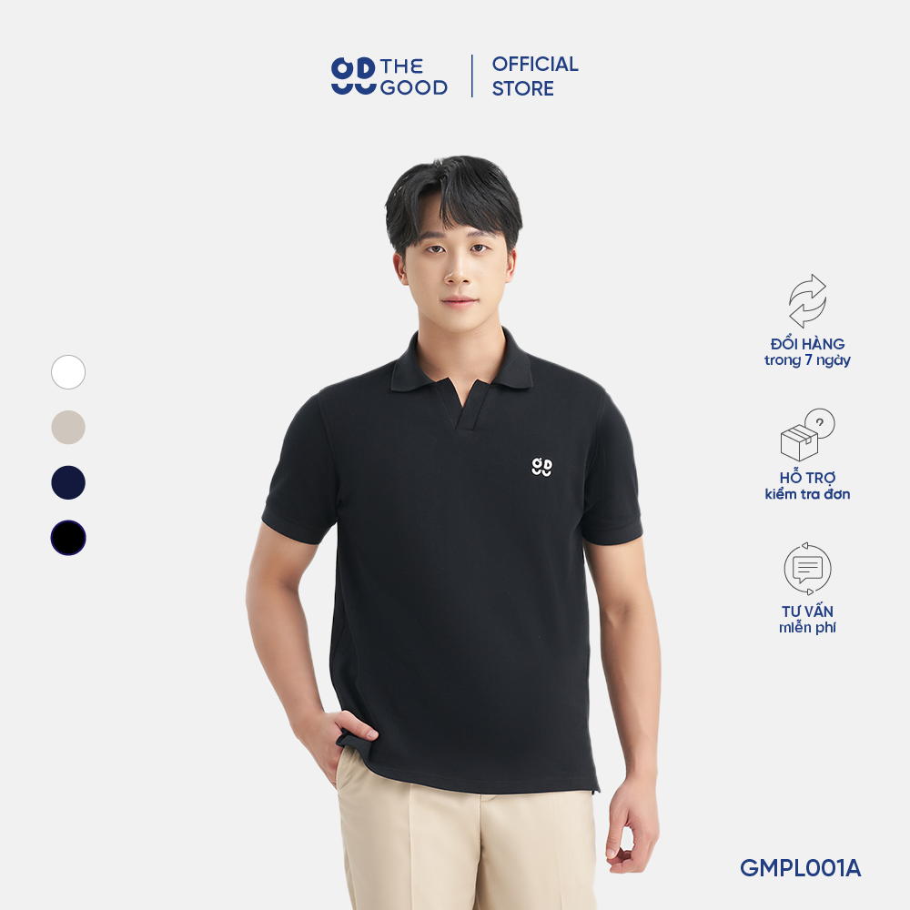 Áo Polo "HALORD" THE GOOD MAN, áo nam form dáng basic, thời trang, phối ...