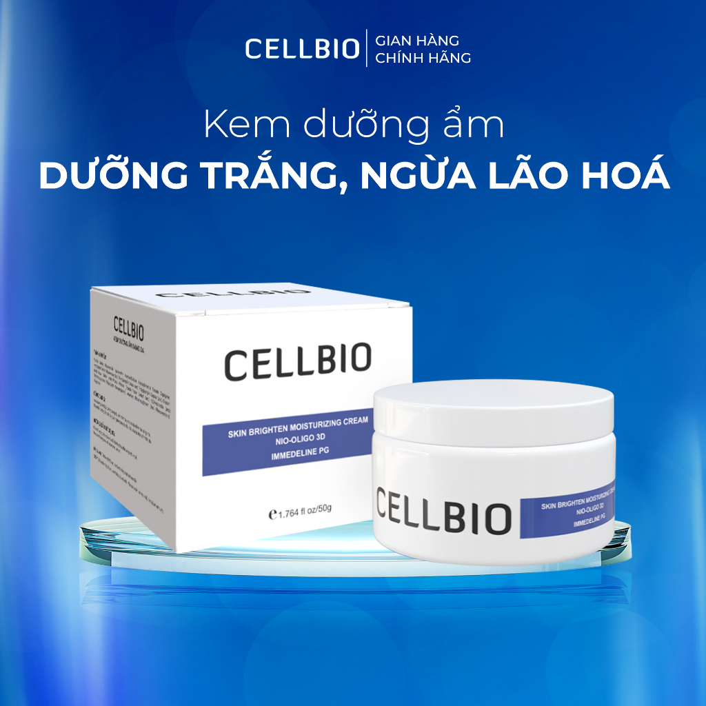 Kem dưỡng ẩm ban đêm sáng da mờ nám dưỡng ẩm làn da căng mướt CELLBIO | Shopee Việt Nam