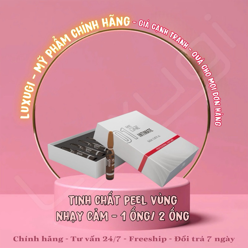 INTIMATE 01 MELINE- 1ống Tinh chất peel vùng nhạy cảm INNO | Shopee ...
