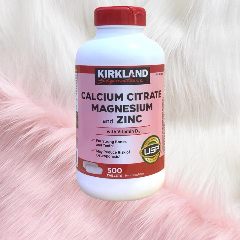 Bổ sung canxi và kẽm Signature Calcium Citrate, Magnesium and Zinc ...