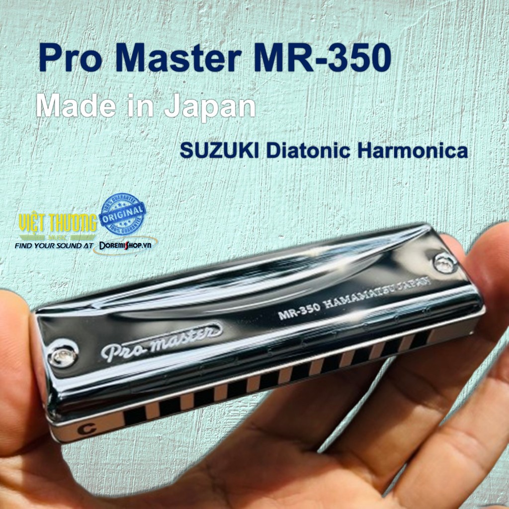 Kèn Suzuki Diatonic Harmonica Pro Master MR-350 C - Made in Japan ...