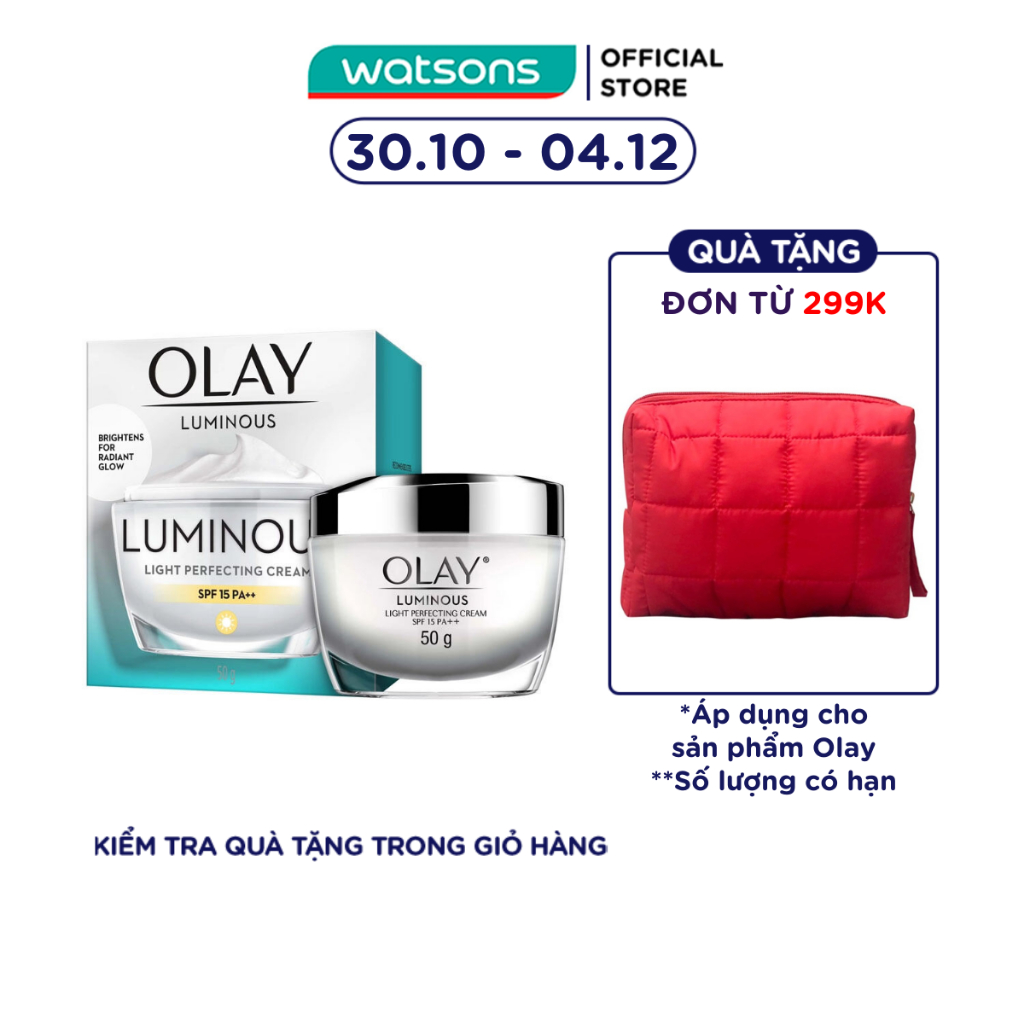 Kem Dưỡng Ban Ngày Olay Luminous Light Perfecting Cream 50g | Shopee Việt Nam