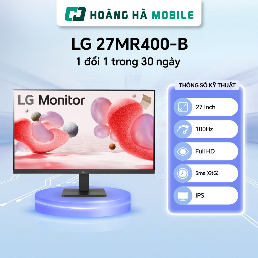 Màn hình LG 27MR400-B (27"/FHD/IPS/100Hz/5ms) - Chính hãng | Shopee ...