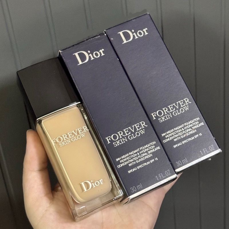 Kem Nền Dior Forever Skin Glow 24h Wear Radiant Perfection Skin-Caring Foundation Tone | Shopee ...