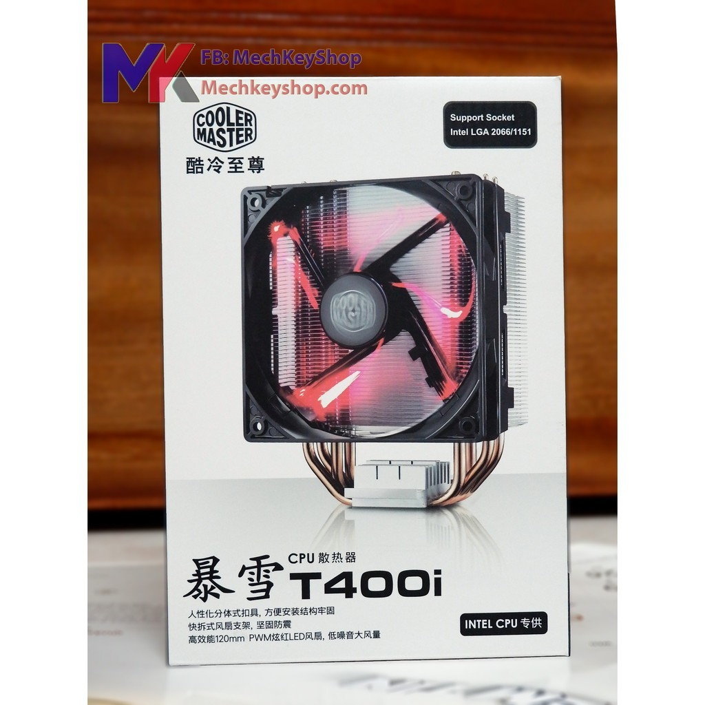 Tản nhiệt khí CPU CoolorMaster T400i Red | Blue | Shopee Việt Nam